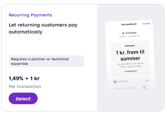 MobilePay Subscriptions/Recurring Agreements: How to get started – OnlineFundraising